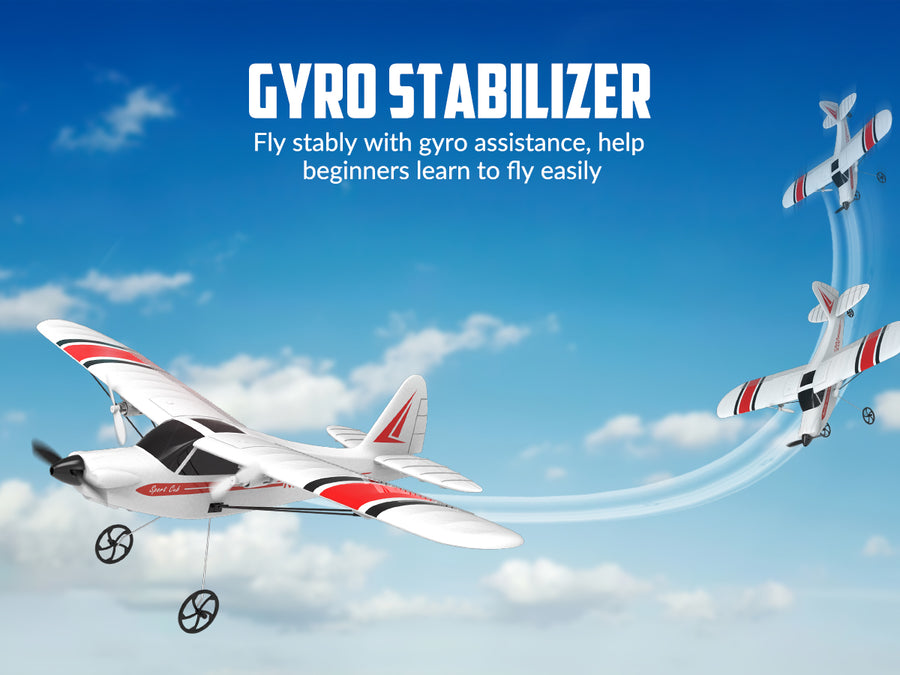 VOLANTEXRC 2CH Sport Cub RC Plane for Beginners
