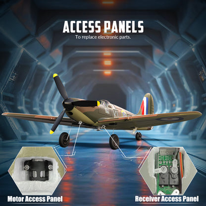 Spitfire Warbird RC Airplane with Gyro VOLANTEXRC