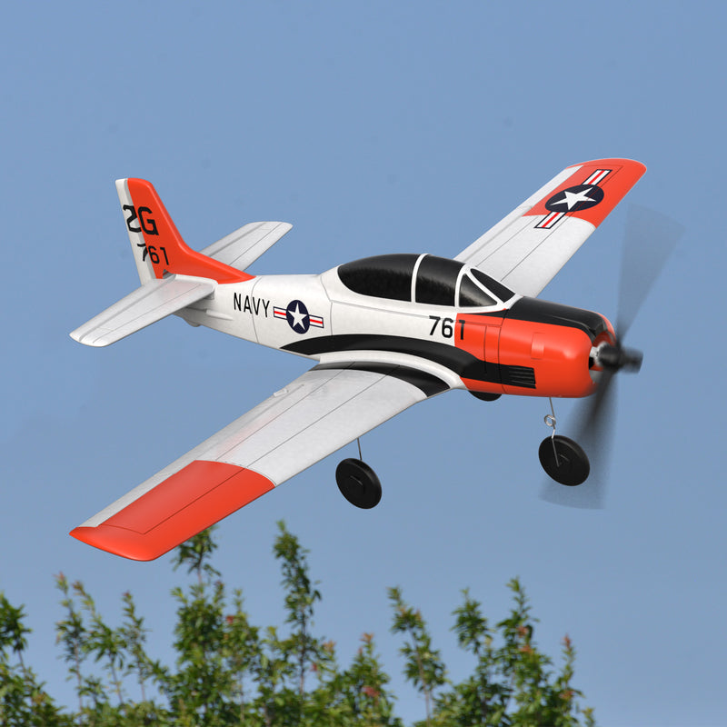 VOLANTEXRC T28 Trojan RC Airplane with Gyro Stabilizer