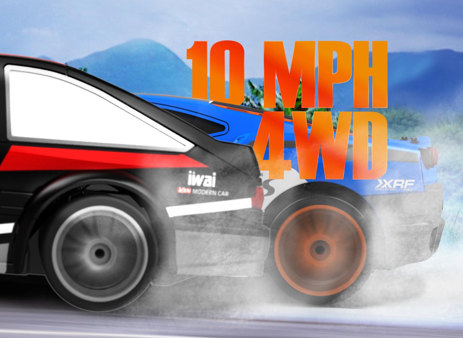RACENT 4WD Drift RC Car-Dual Mode Racing & Drifting