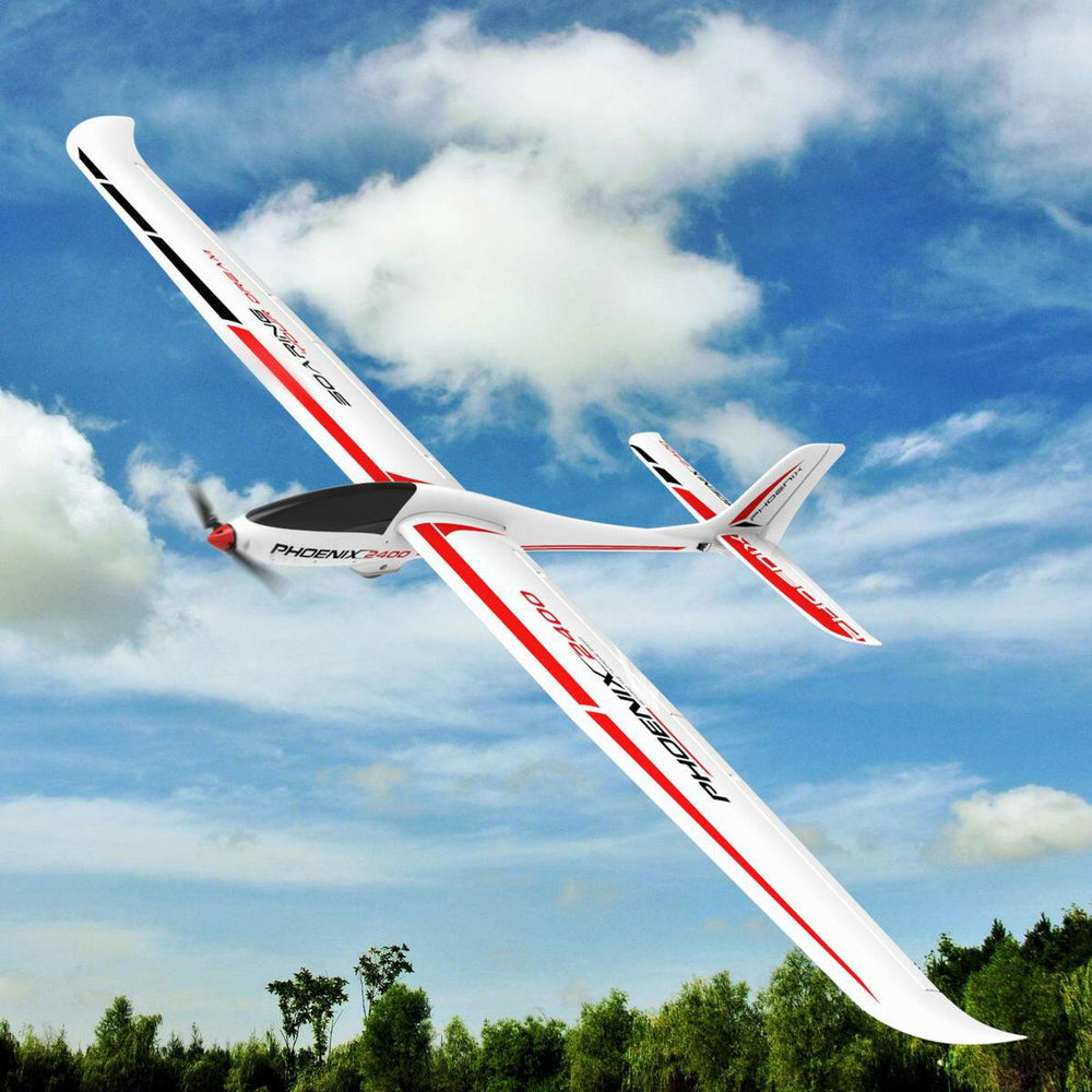 Phoenix 2400 5-CH RC Glider with 2.4M Wingspan