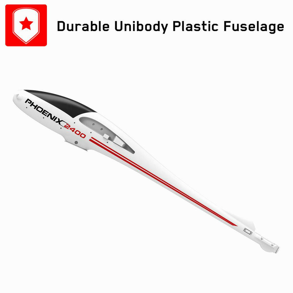 Phoenix 2400 5-CH RC Glider with 2.4M Wingspan