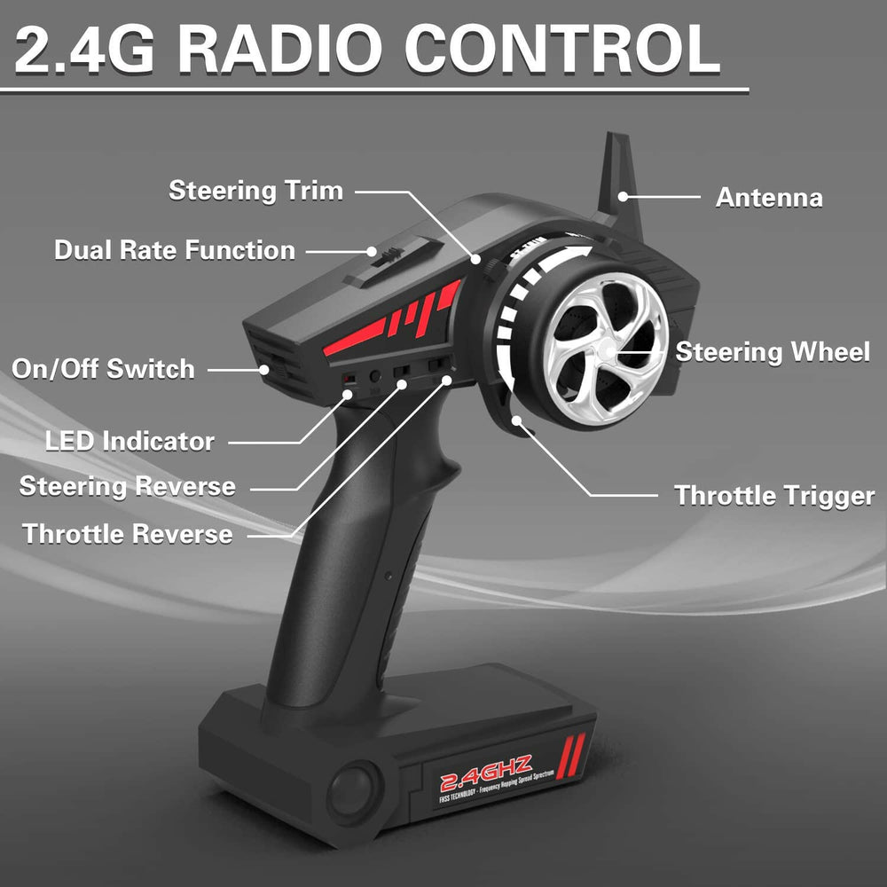 VOLANTEXRC AtomicX High-Speed Catamaran RC Racing Boat