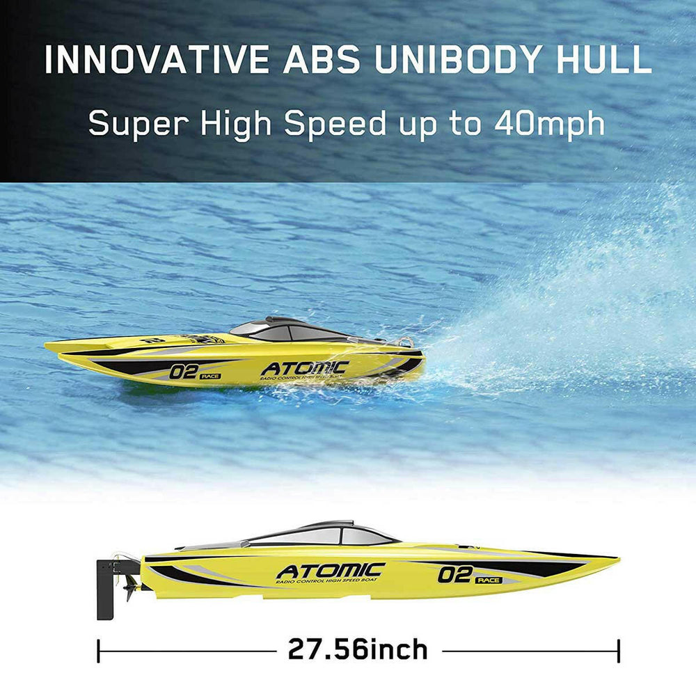 Atomic 45mph High-Speed Catamaran RC Racing Boat